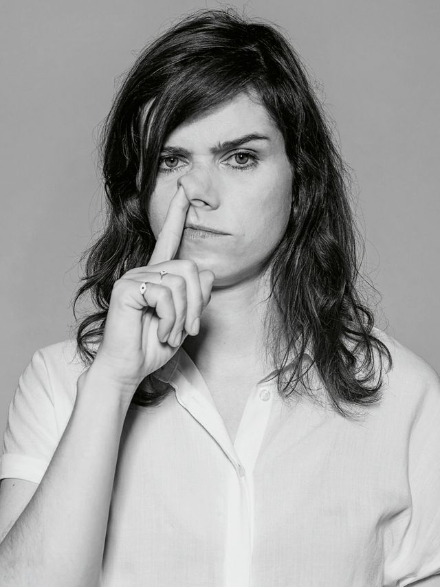 Schauspielerin Nora Tschirner im Interview ohne Worte - SZ Magazin