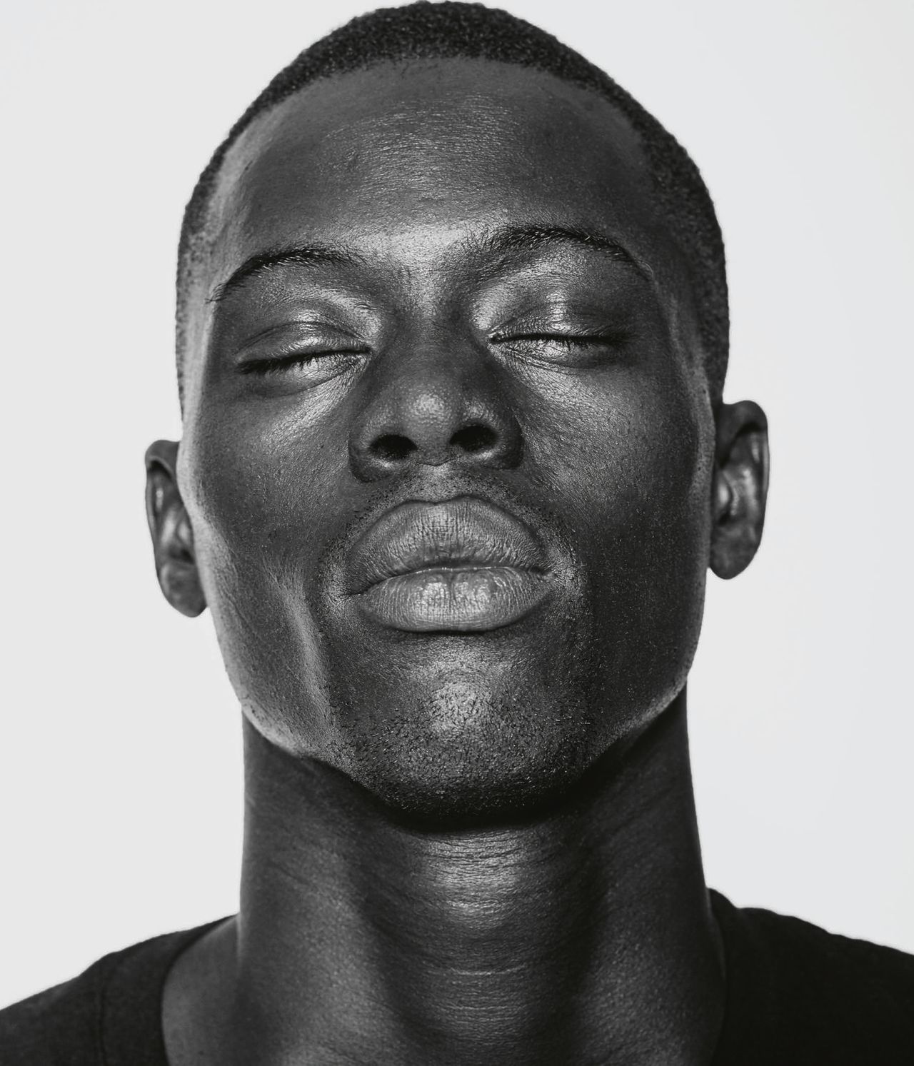 Männermodel Alpha Dia im Interview ohne Worte - SZ Magazin