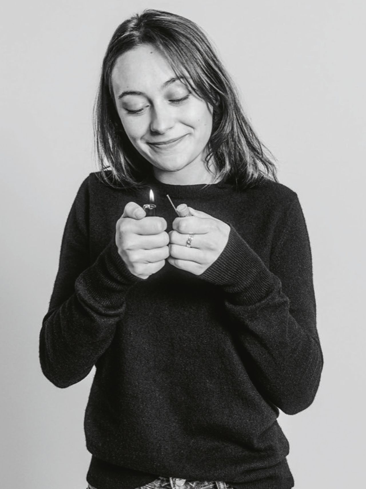 Die Schauspielerin Mercedes Müller im Interview ohne Worte - SZ Magazin