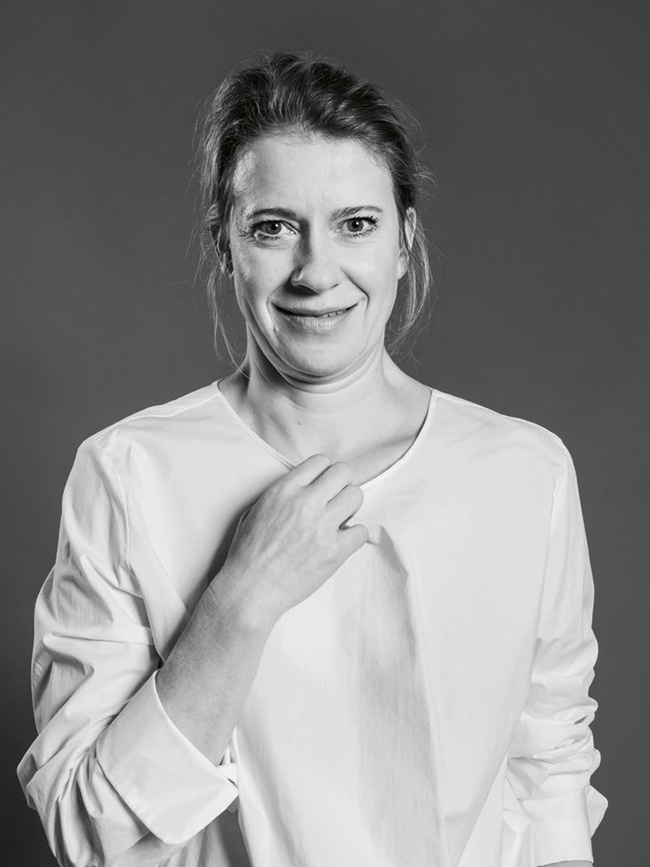 Die Schauspielerin Caroline Peters im Interview ohne Worte - SZ Magazin