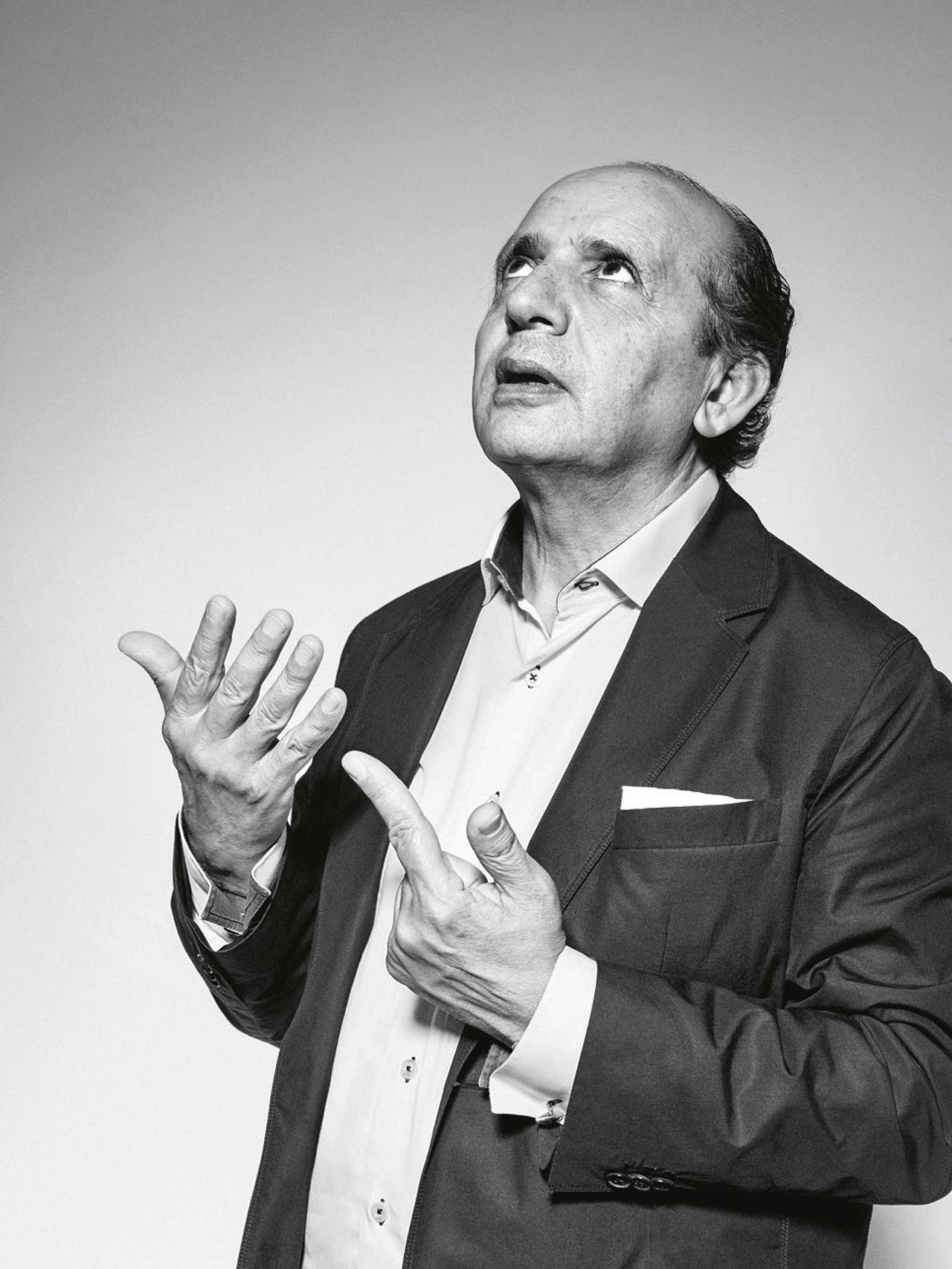 Hadi Teherani im Interview ohne Worte - SZ Magazin