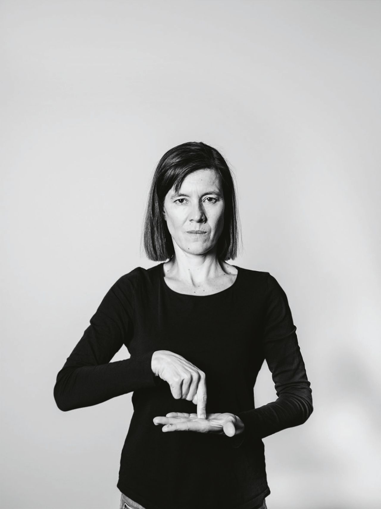 Pia Hierzegger im Interview ohne Worte - SZ Magazin