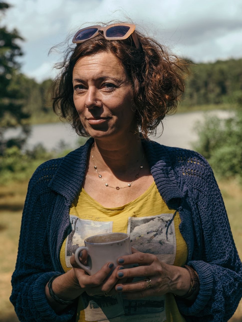 Die Schriftstellerin Eva Menasse porträtiert von Tobias Haberl - SZ Magazin