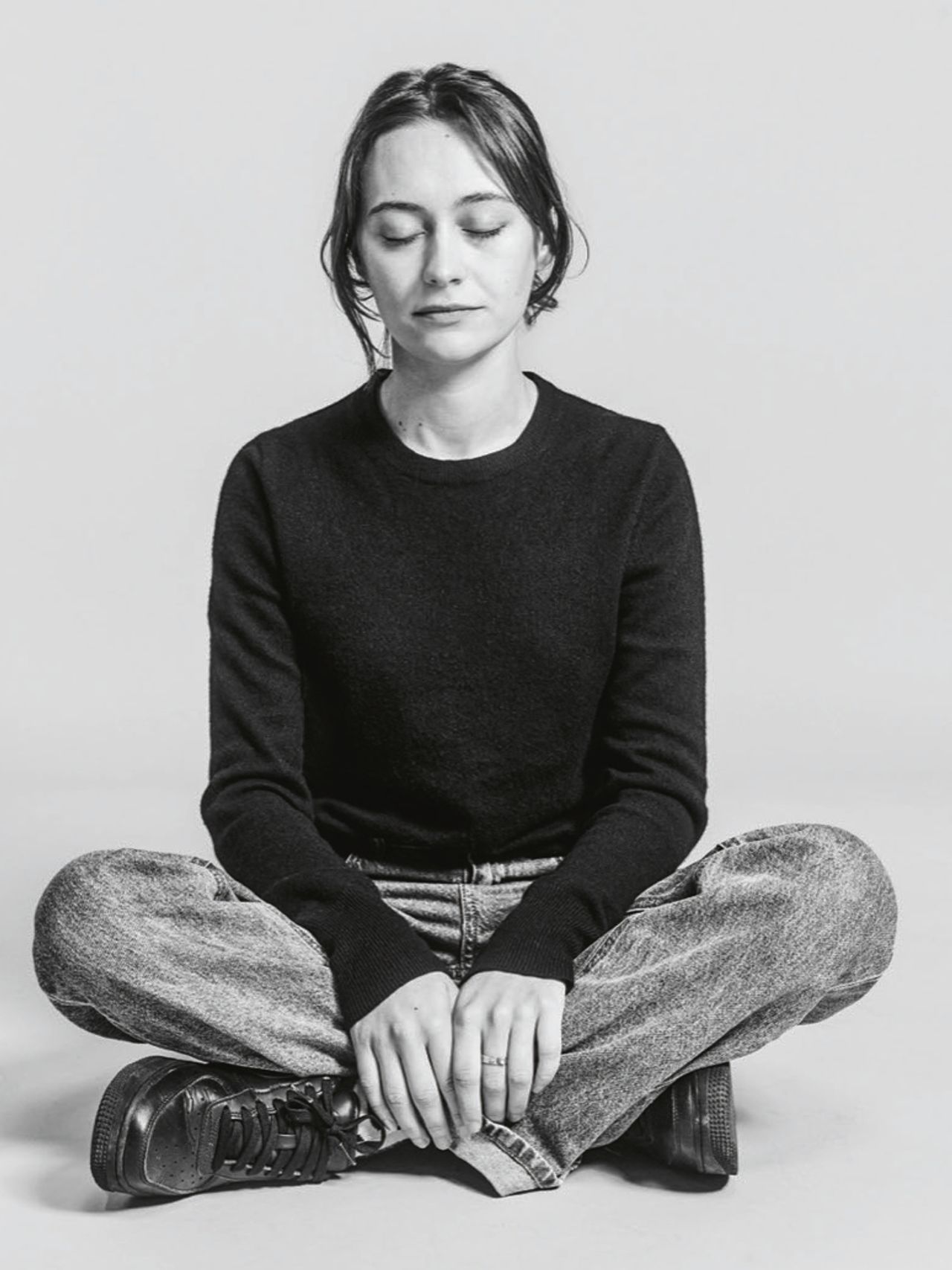 Die Schauspielerin Mercedes Müller im Interview ohne Worte - SZ Magazin