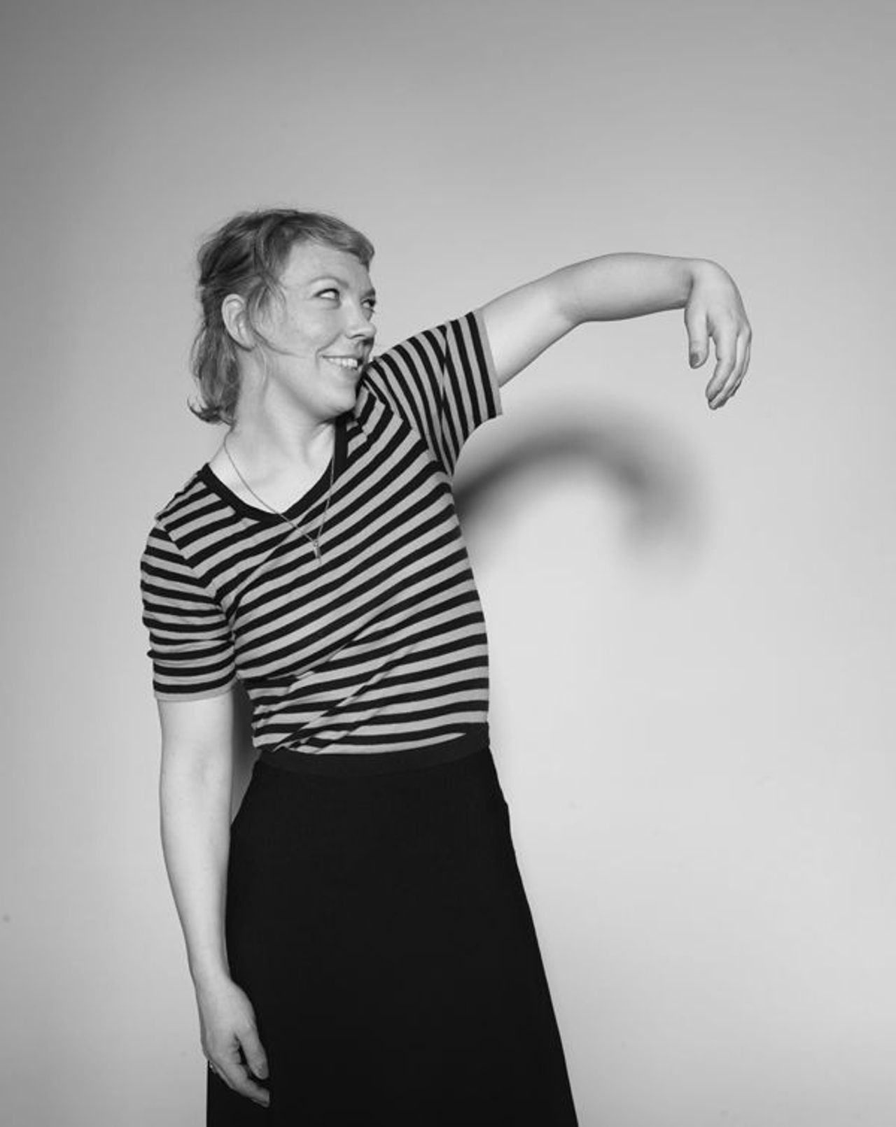 Die Schauspielerin Lina Beckmann im Interview ohne Worte - SZ Magazin