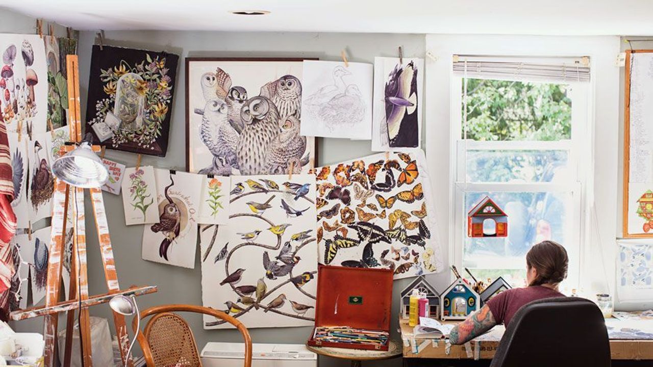 Tierisches Eigenheim: Künstlerin Jada Fitch baut Vogelhäuser. Mit ...