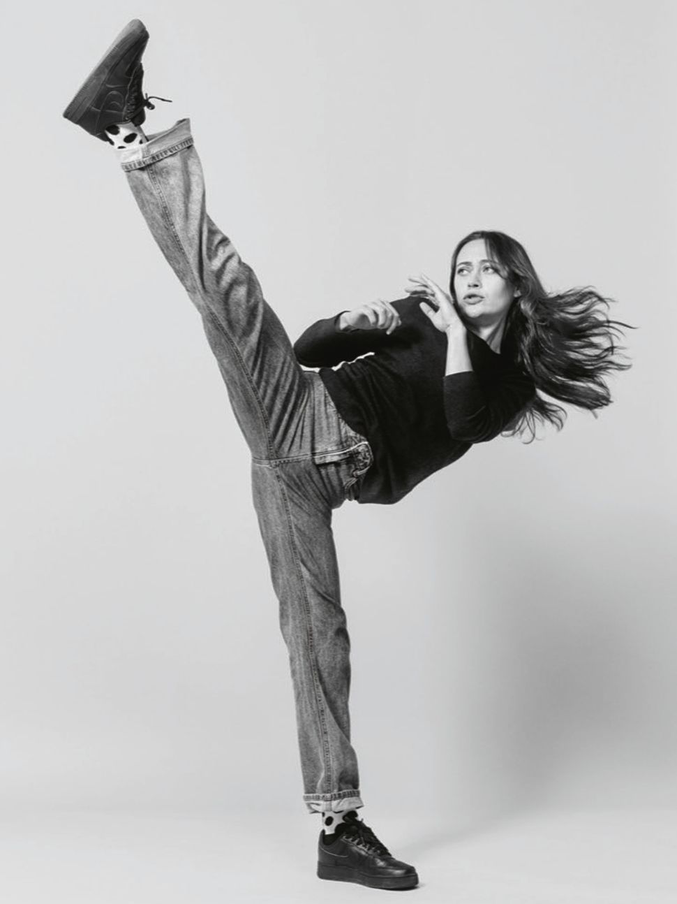 Die Schauspielerin Mercedes Müller im Interview ohne Worte - SZ Magazin