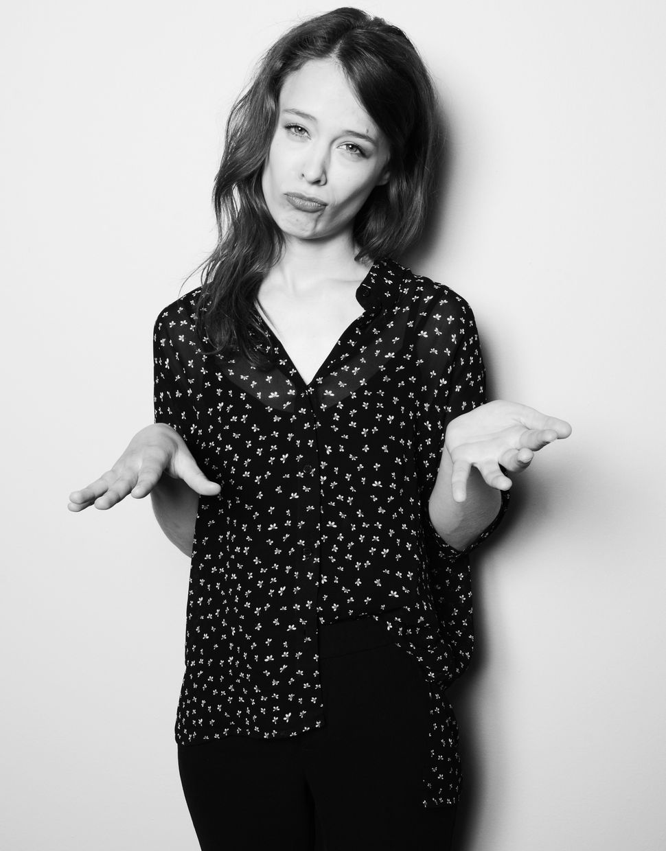 Paula Beer im Interview ohne Worte - SZ Magazin