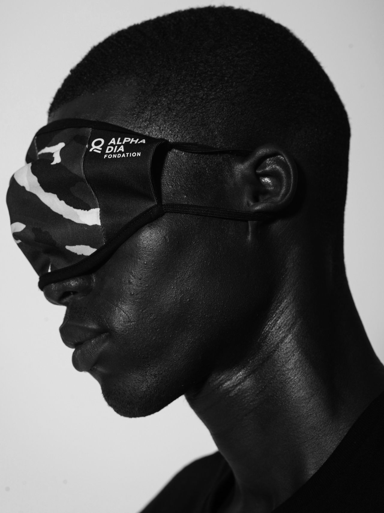 Männermodel Alpha Dia im Interview ohne Worte - SZ Magazin