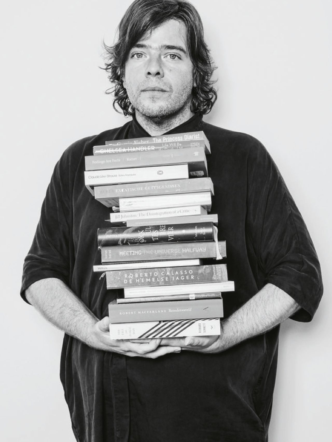 Schauspieler Benny Claessens im Interview ohne Worte - SZ Magazin