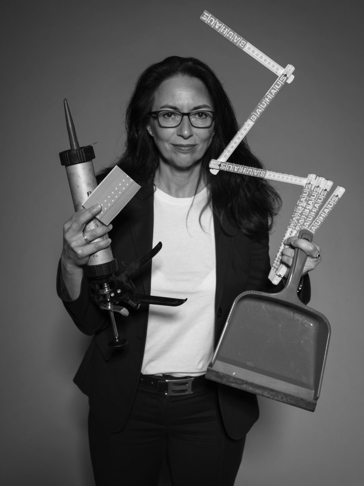 Die DGB-Chefin Yasmin Fahimi im Interview ohne Worte - SZ Magazin